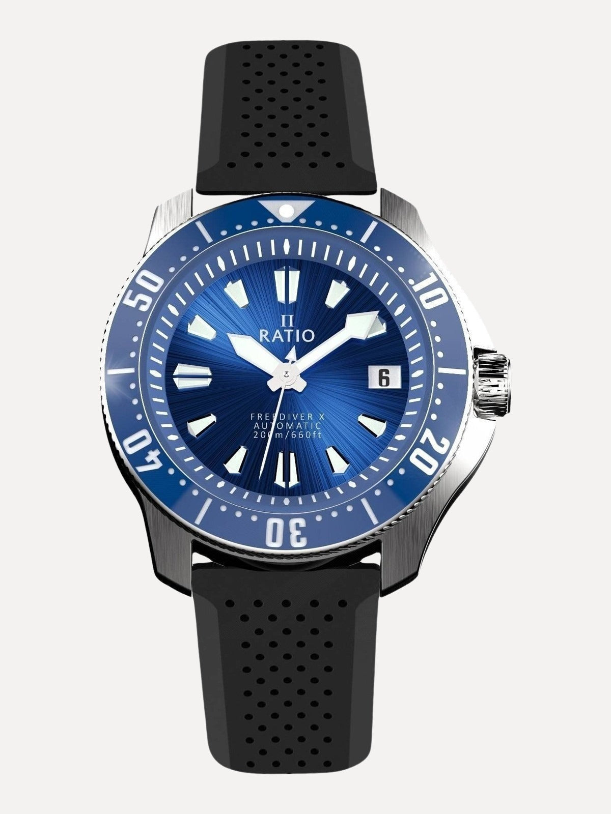 Ratio FreeDiver X Ocean Blue Automatic RTX003 Men's Watch