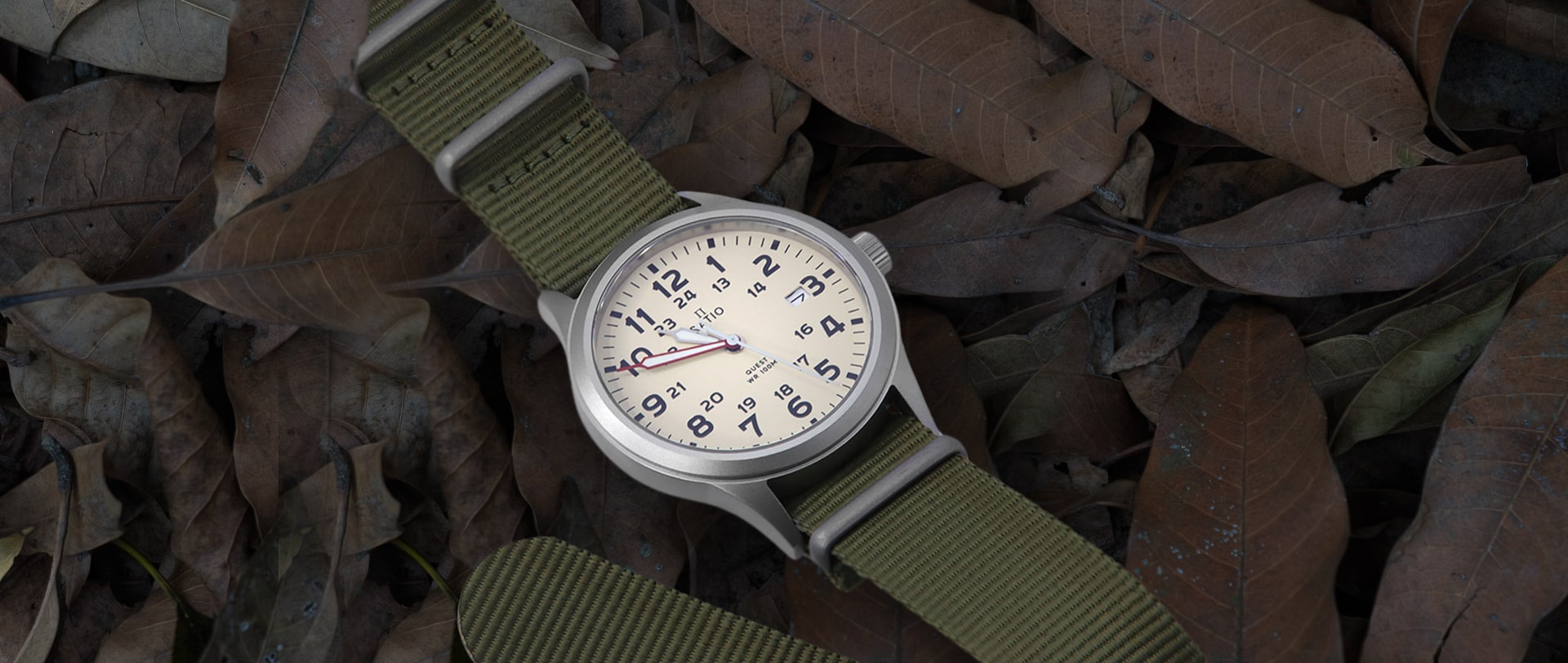 Ratio Quest Nylon Strap RTQ011 100M Men's Field Watch